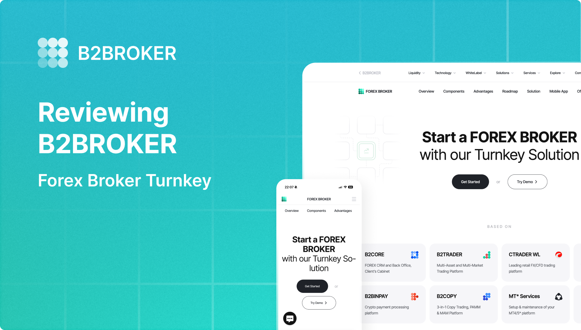 B2BROKER's Forex Broker Turnkey Solution: Detailed Overview